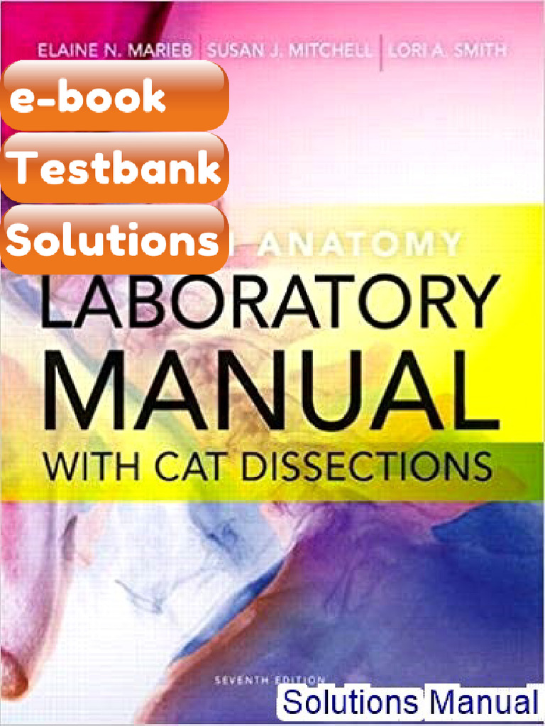 Testbank Human Anatomy Laboratory Manual With Cat Dissections 7th ...