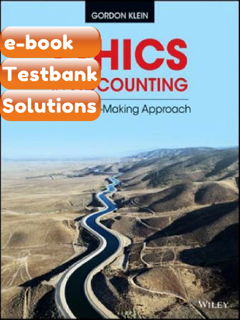 Testbank Ethics in Accounting a DecisionMaking Approach 1st Edition ...