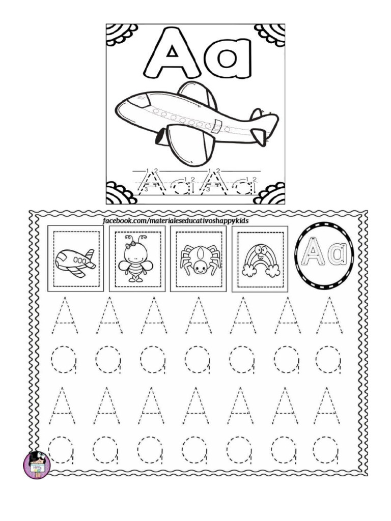 Trazo de Letras Primero | PDF