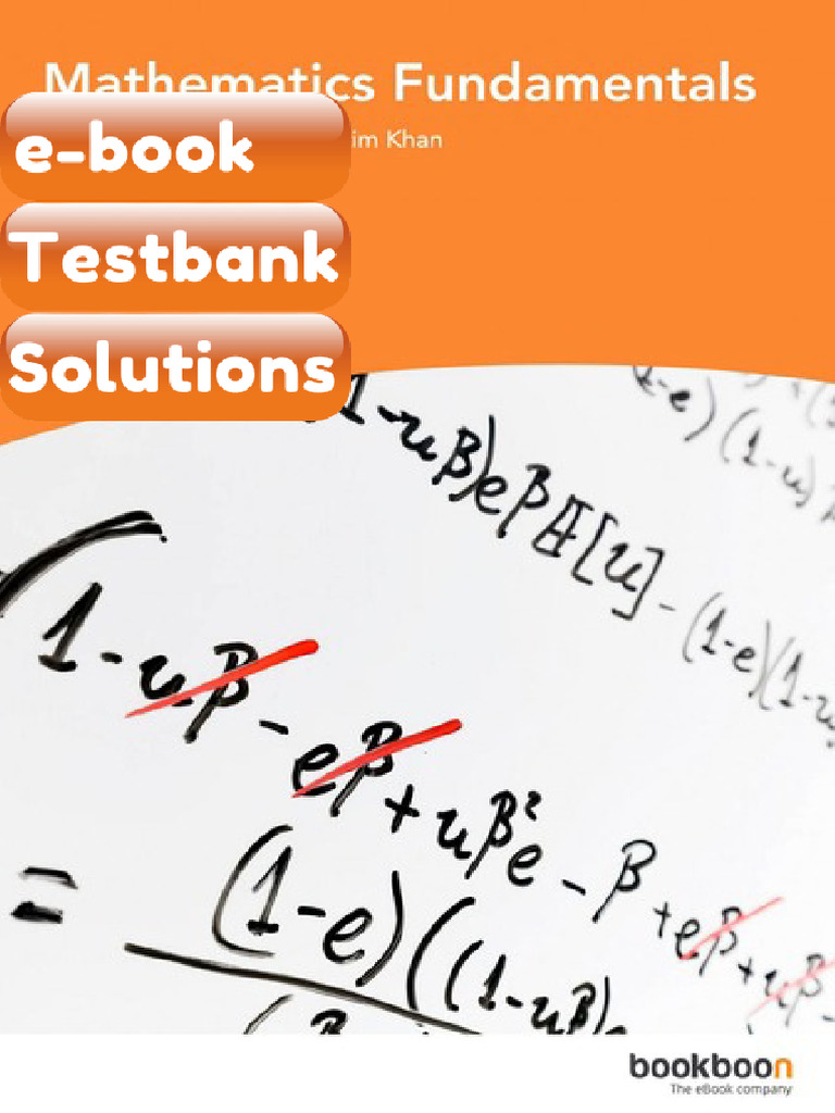 Testbank Mathematics Fundamentals 1st Edition Dr Des Hill Download ...