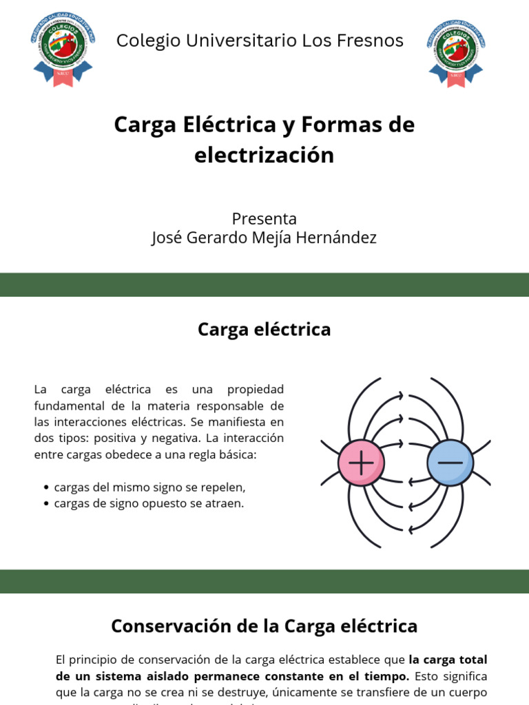 Carga Eléctrica | PDF | Carga eléctrica | Electrón