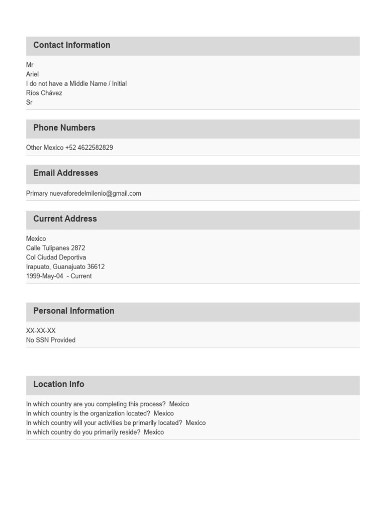View Completed Forms | PDF | Regulatory Compliance | Document