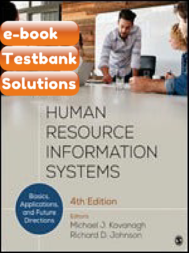 Testbank Human Resource Information Systems Basics Applications and ...