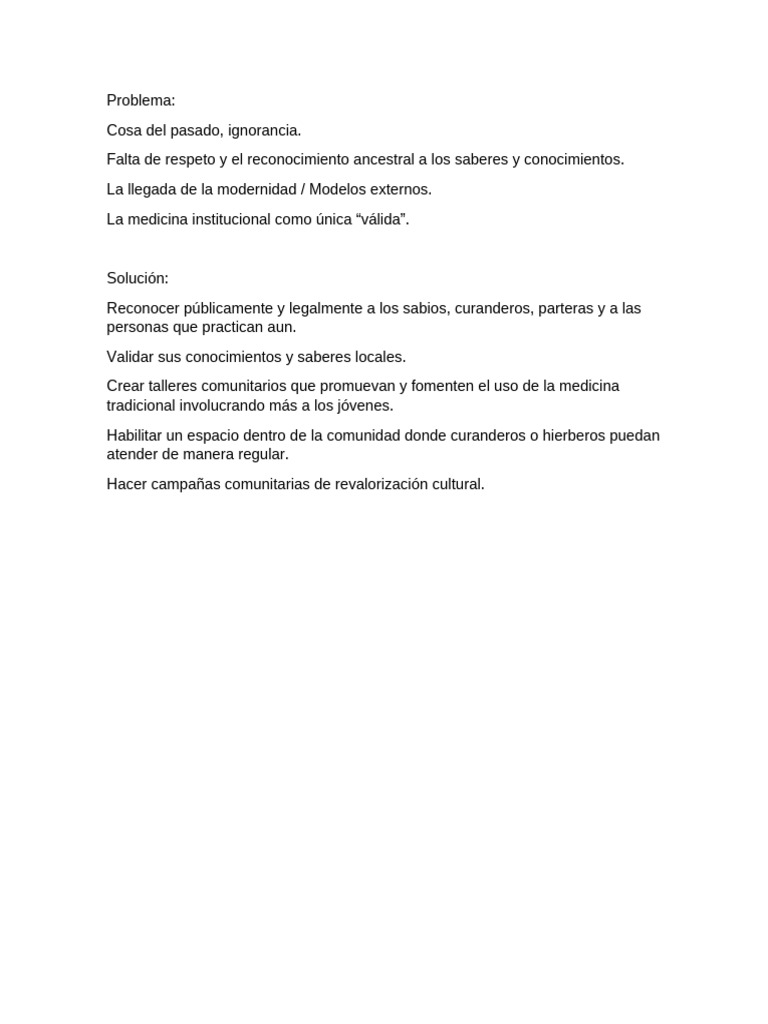 La Desvalorizacion de La Medicina Tradicional. - 061932 | PDF
