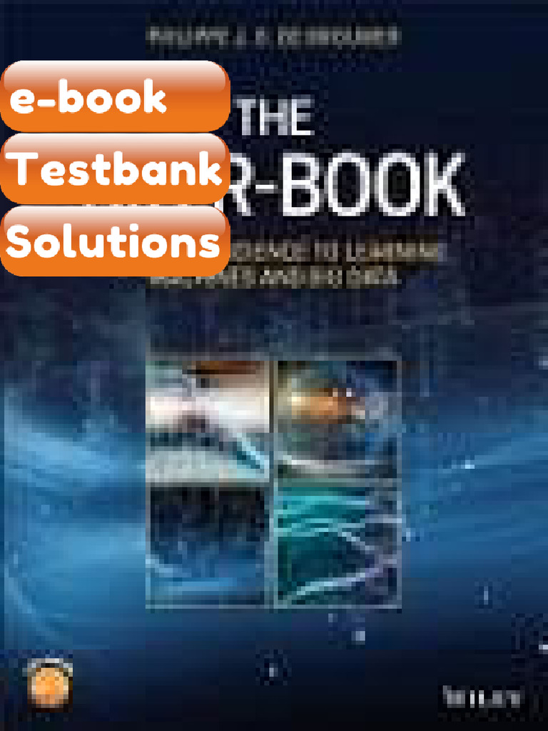 Testbank the Big RBook From Data Science to Learning Machines and Big ...