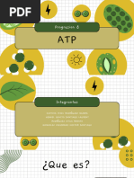 Funciones y síntesis del ATP en células | PDF | Trifosfato de adenosina ...