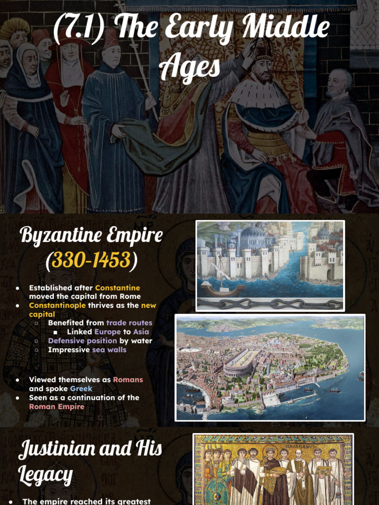 (7.1) The Early Middle Ages | PDF | Early Middle Ages | Charlemagne