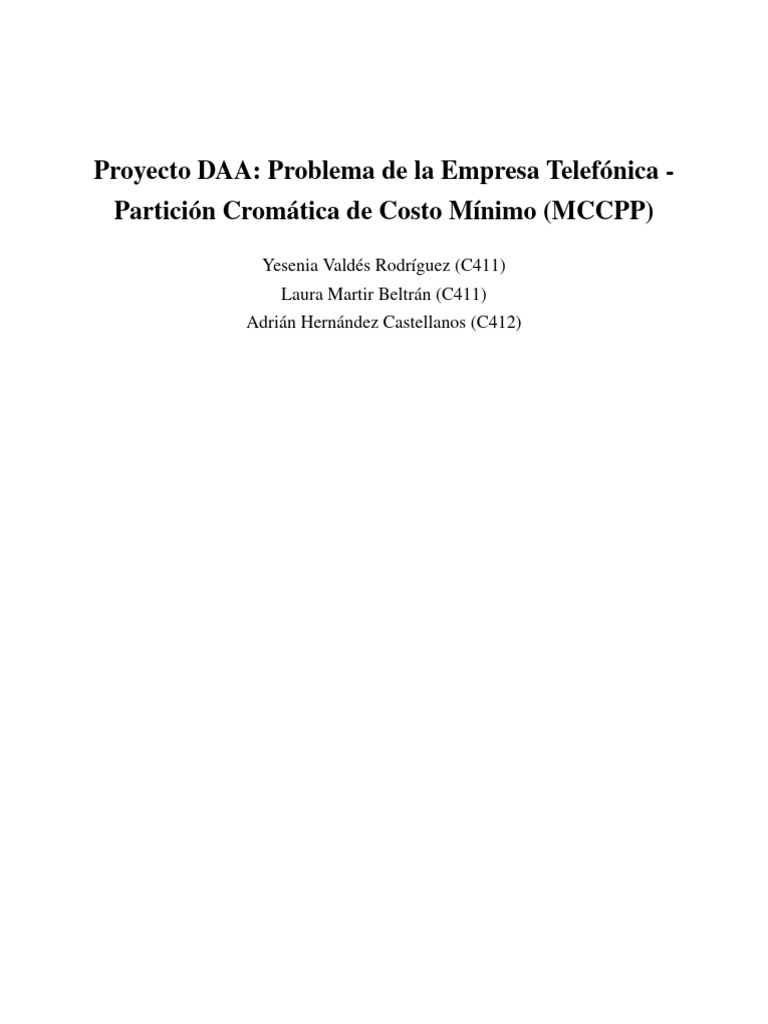 Diseño de Análisis y Algoritmos - Problemas NP | PDF | Teoría de la ...