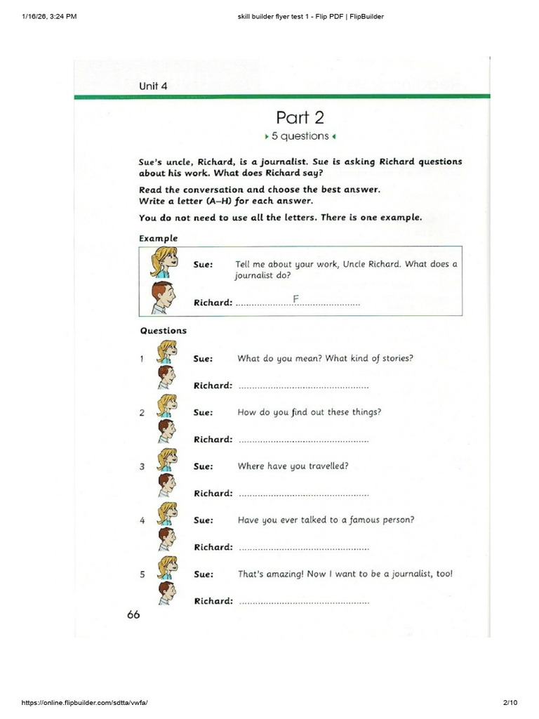 Skillbuider Reading U4 | PDF