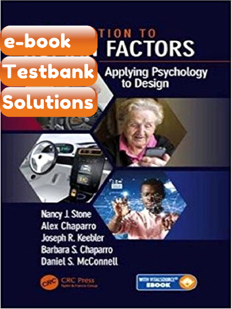 Testbank Introduction to Human Factors Applying Psychology to Design ...