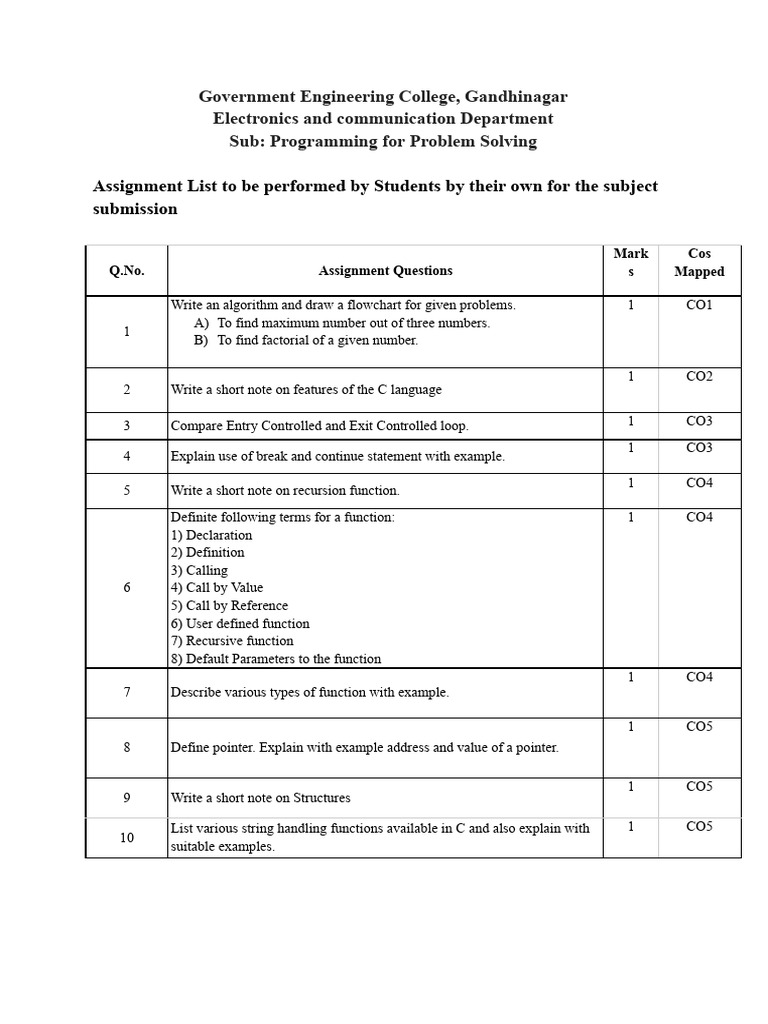 Pps Assignment 2025 26 Ec Pdf 7281