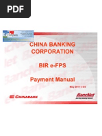 Digibanker 2.0 BIR eFPS Manual | PDF | Computing