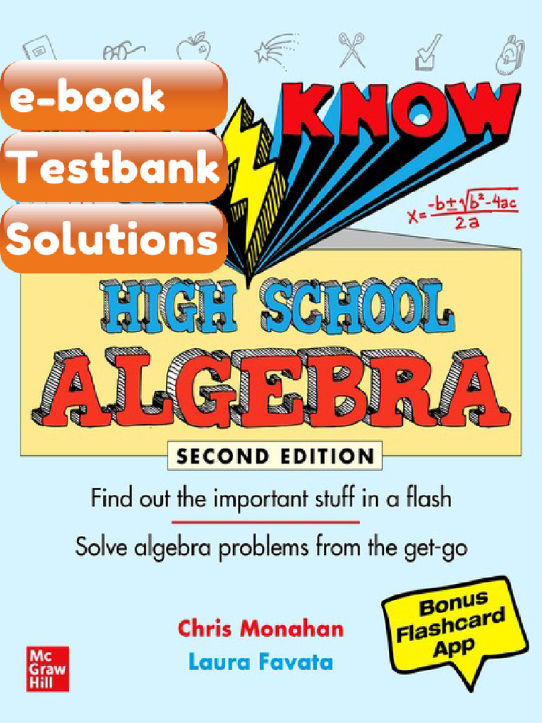 Testbank Must Know High School Algebra 2nd Edition Download | PDF ...