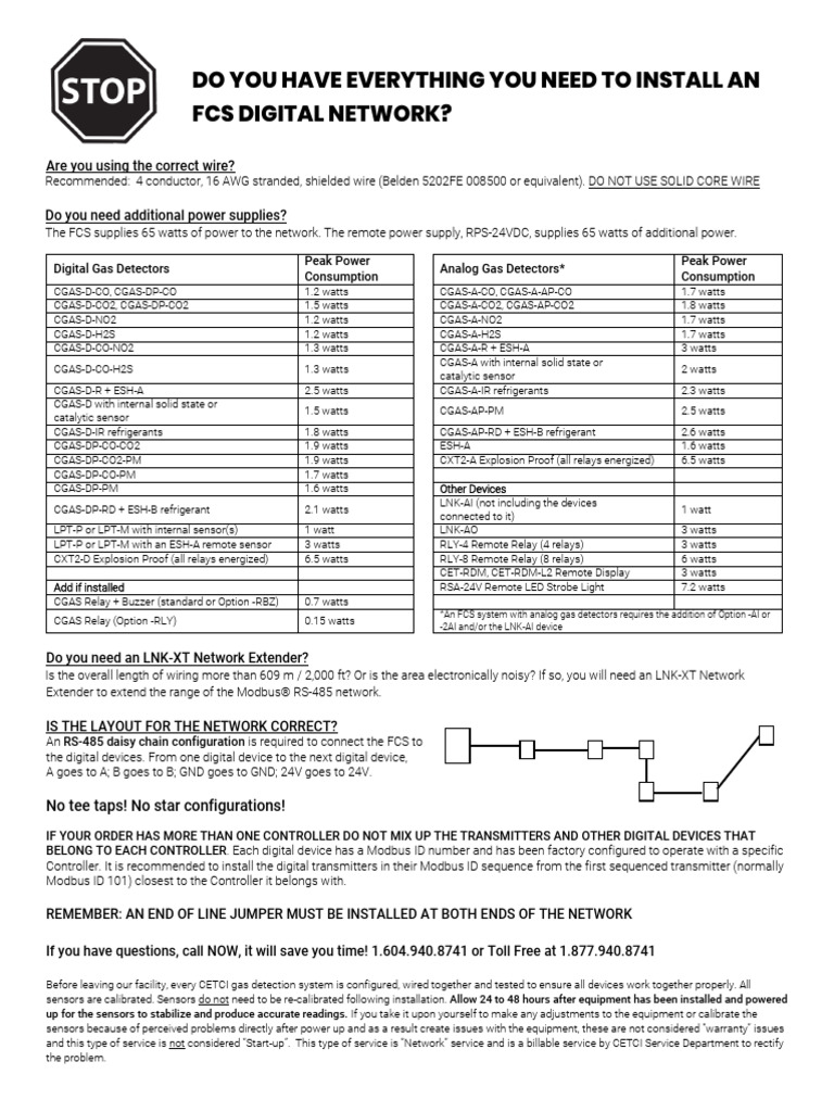 FCS STOP Digital Insert (2) | PDF | Relay | Wire