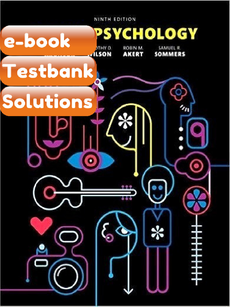 Testbank Social Psychology 9th Edition by Elliot Aronson Fast Download ...
