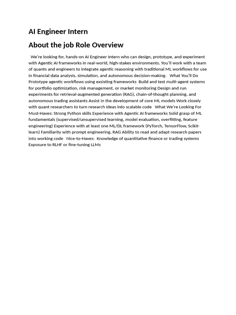 AI Engineer Intern | PDF