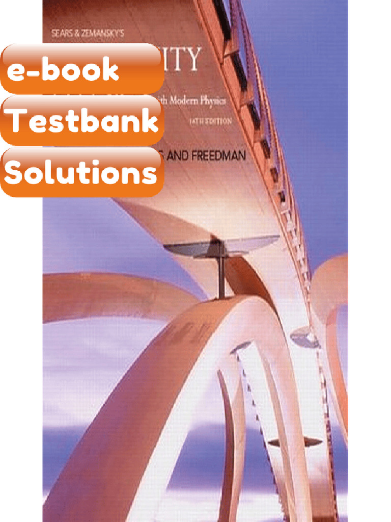 Testbank University Physics With Modern Physics 14th Edition Young ...