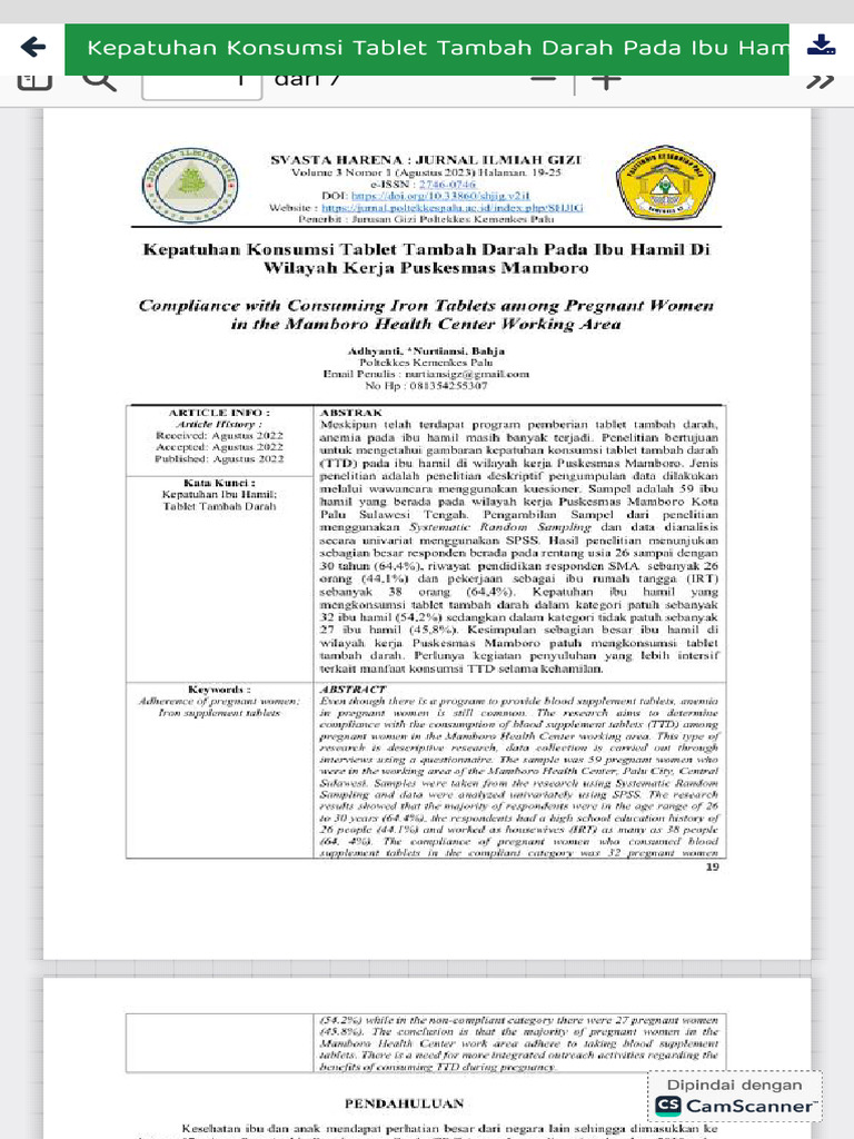 Contoh Kti | PDF | Statistics | Marketing Research