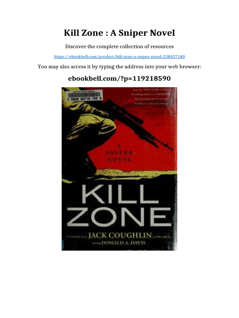 Kill Zone: A Sniper Novel All Chapters Available | PDF