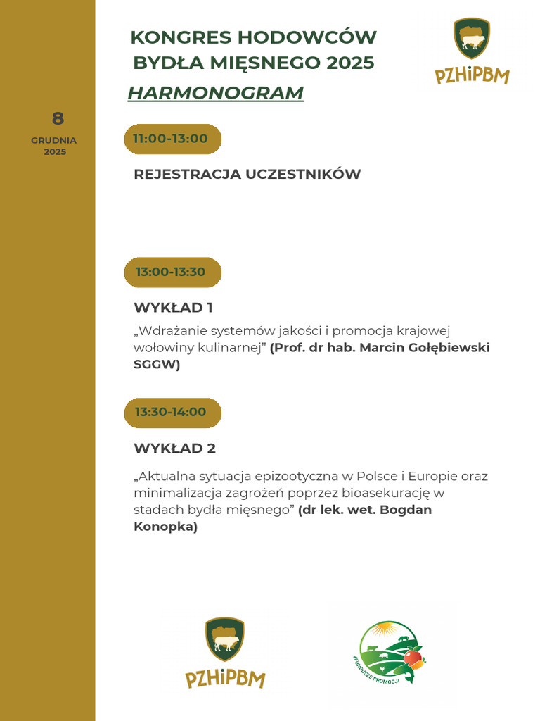 Harmonogram Konferencji | PDF