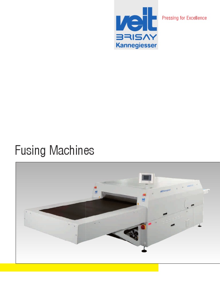 10 Fusing Machines E | Fuse (Electrical) | Heat Transfer