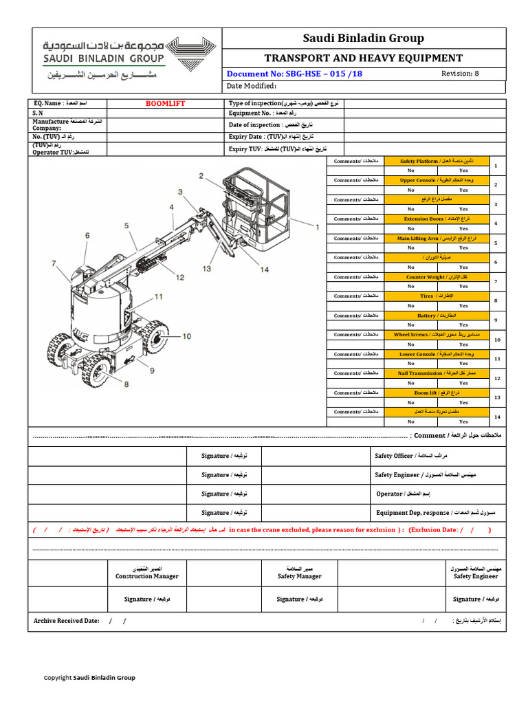 Safety Inspection Forms-24 | PDF