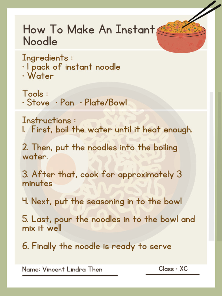 Colorful Illustrative Procedural Writing Worksheet - 20260205 - 075341 ...