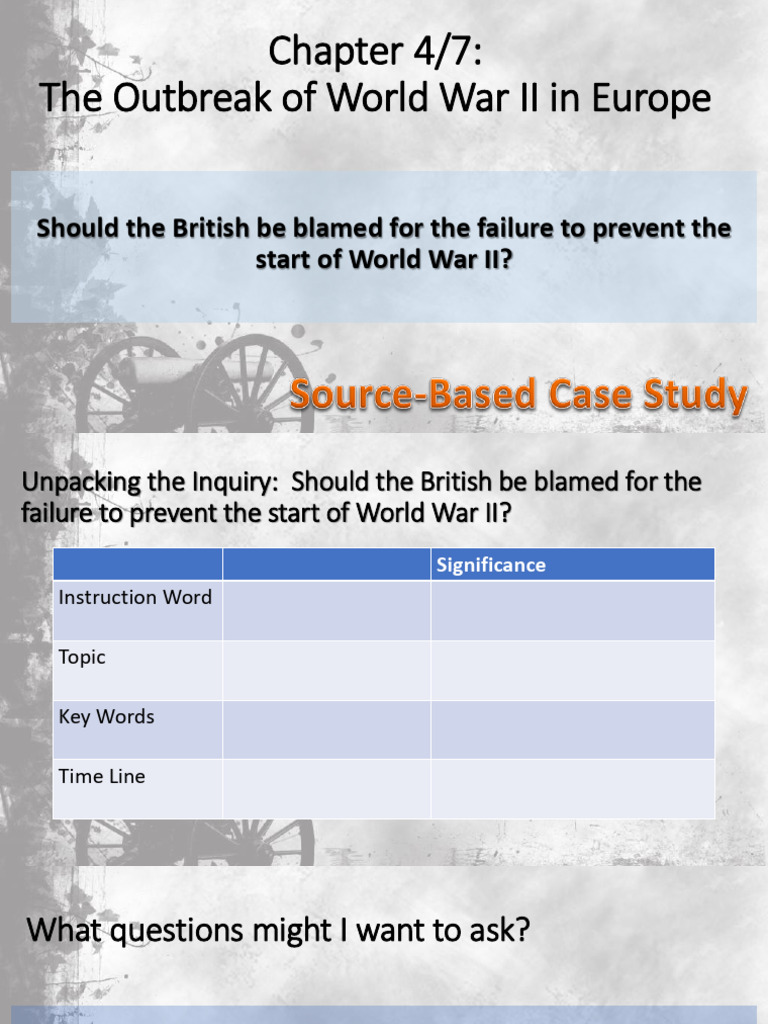 2025 Outbreak of World War II in Europe | PDF | Neville Chamberlain ...