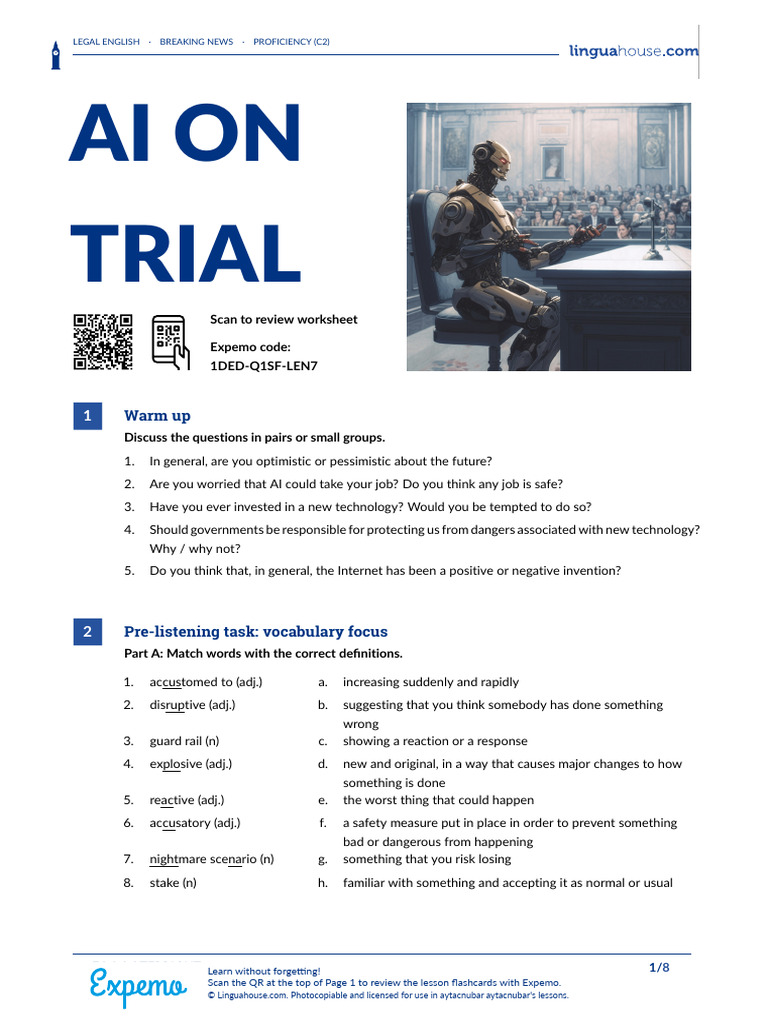 Ai On Trial British English Teacher | PDF | Artificial Intelligence ...