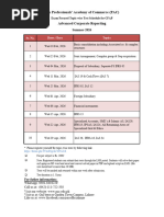 ICAP Exam Schedule 2025-2026 | PDF
