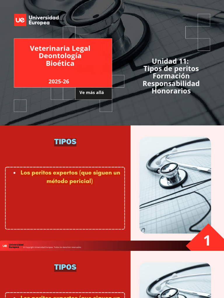 TEMA 7 - Unidad 7 Tipos de Peritos, Formación, Responsabilidad ...