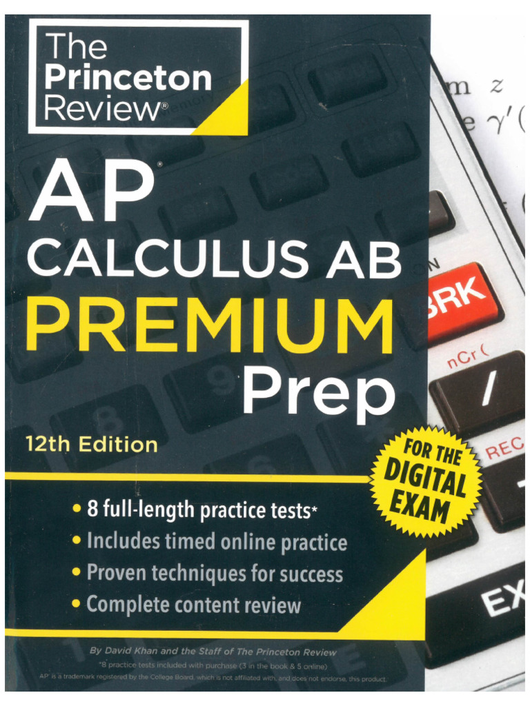 2026 AP Calculus Ab TPR | PDF