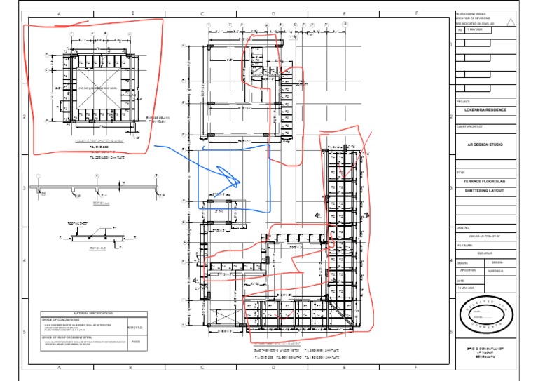 HT - 131 - Terrace Roof Fabrication Details(2) | PDF