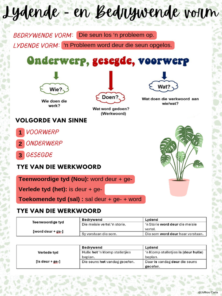 Woordsoorte Canva | PDF