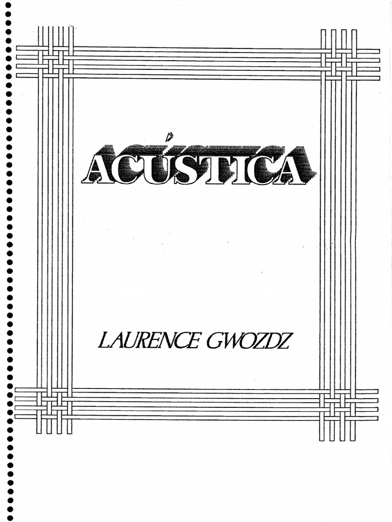 Libro de Acústica (Laurence Gwozdz) | PDF