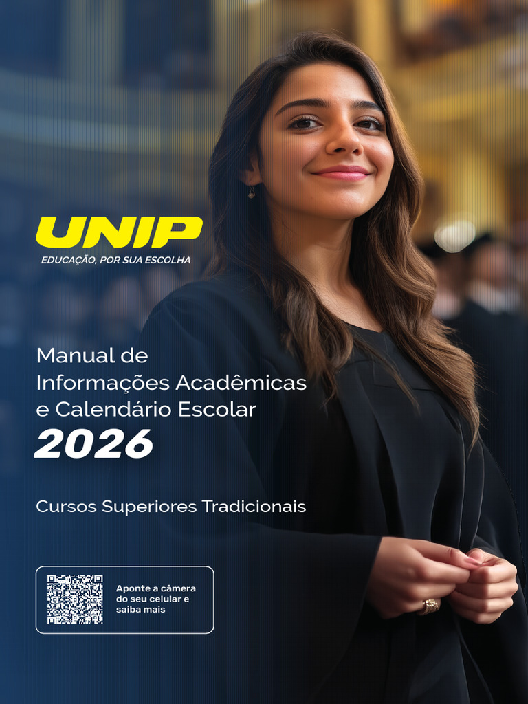 UNIP Calendário e Manual | PDF | Pós-graduação | Diploma de bacharel