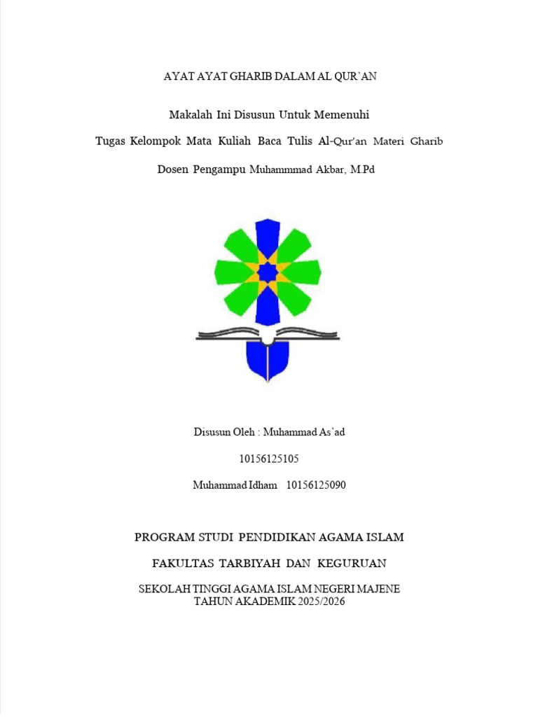 Ayat Ayat Gharib Dalam Al Qur'An | PDF