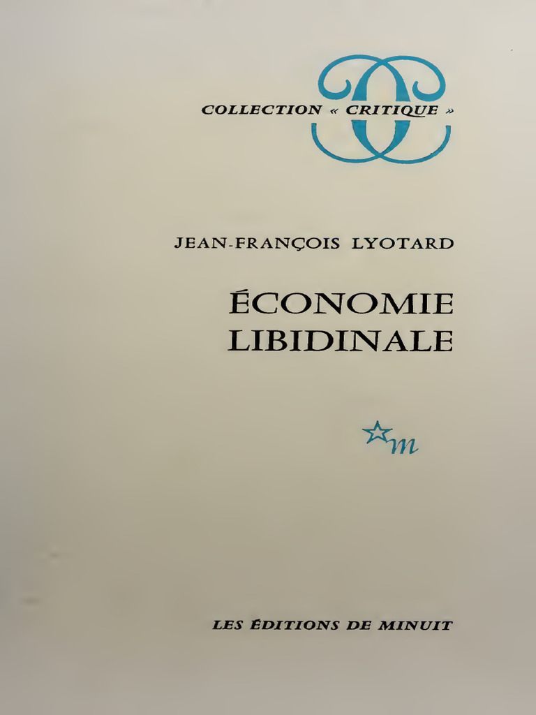 Economie Libidinal - Editado para Impresion | PDF