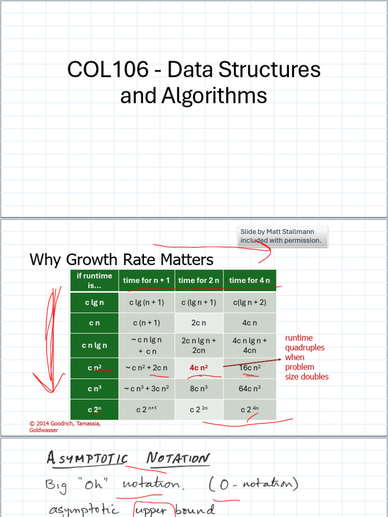 COL106 2026 Lec9 | PDF