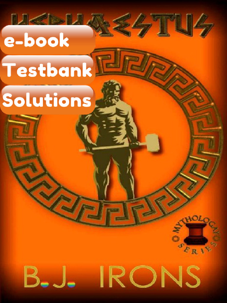 Testbank Hephaestus Greek Mythology Gay Retelling Book of the ...