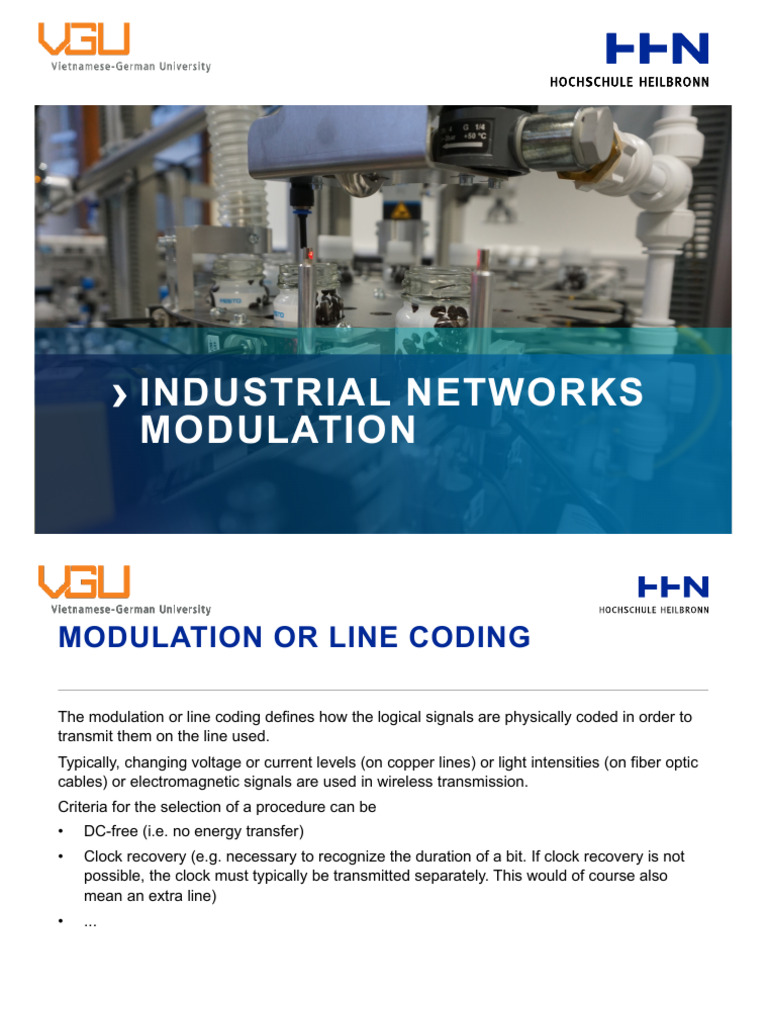 Industrial Networks 03 Channel Coding en | PDF | Duplex ...