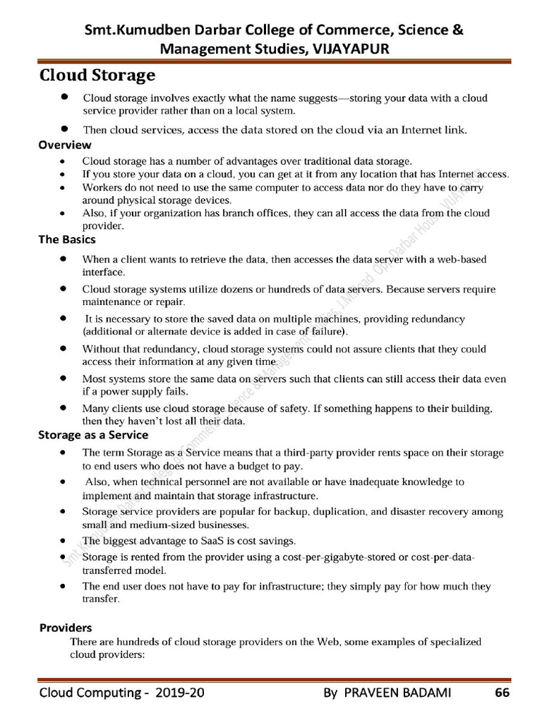CC Unit-3 | PDF