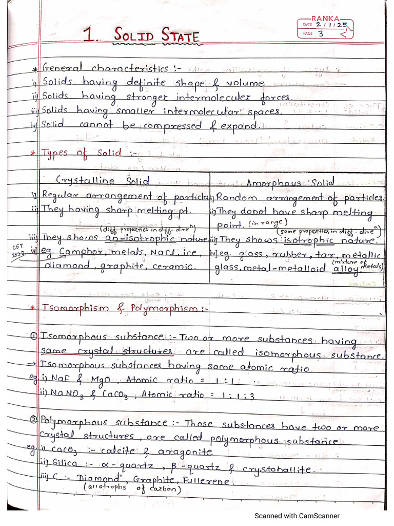 Solid State Board Notes | PDF