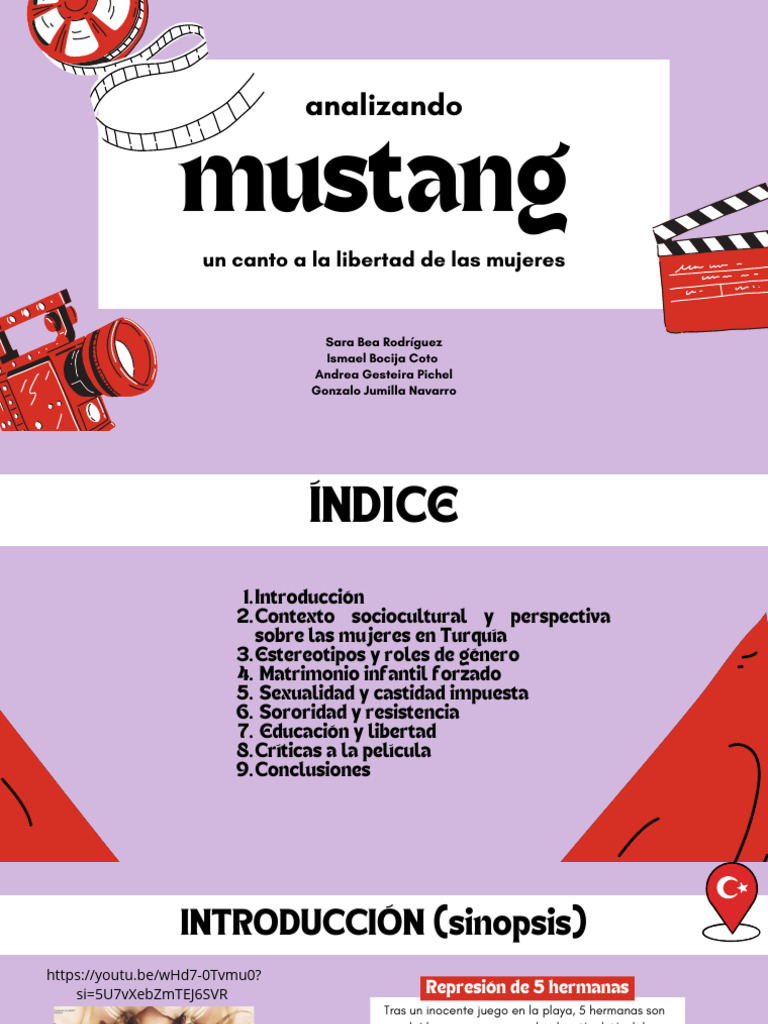 Mustang-Sara, Ismael, Andrea y Gonzalo.pdf | PDF | Mujer | Género