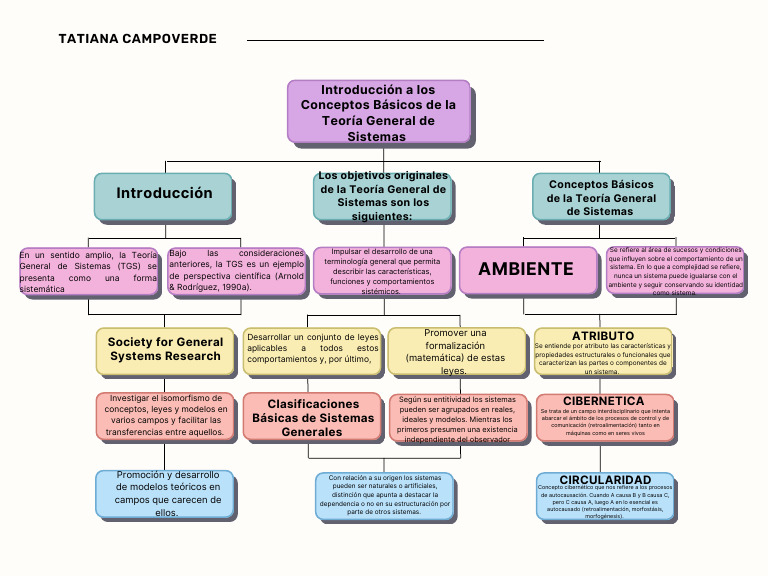 Pink Colorful Modern Organizational Chart Graph | PDF | Sistema | Teoría