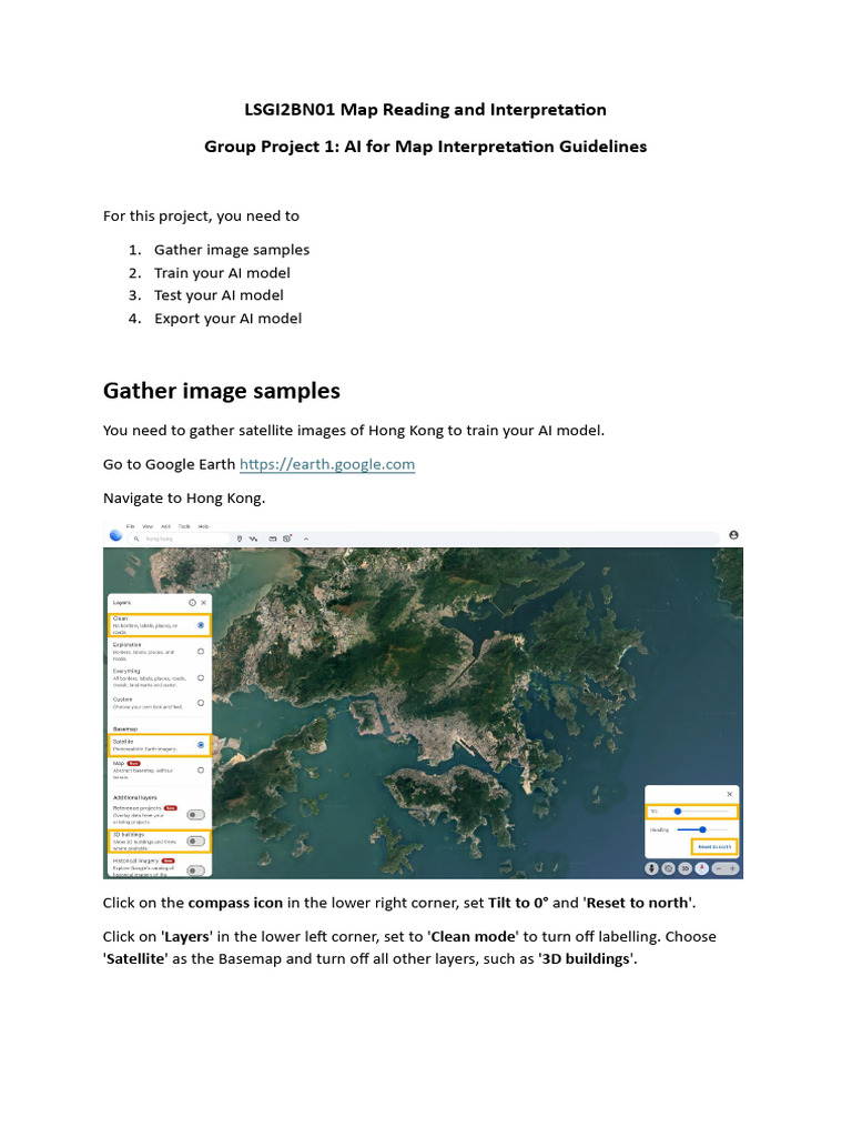 AI for Map Interpretation Guidelines | PDF