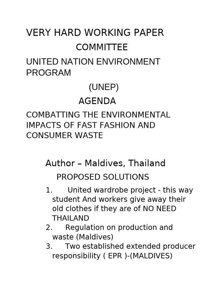 Very Hard Working Paper | PDF