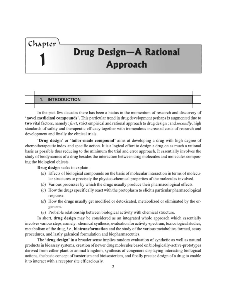 Drug Design | PDF