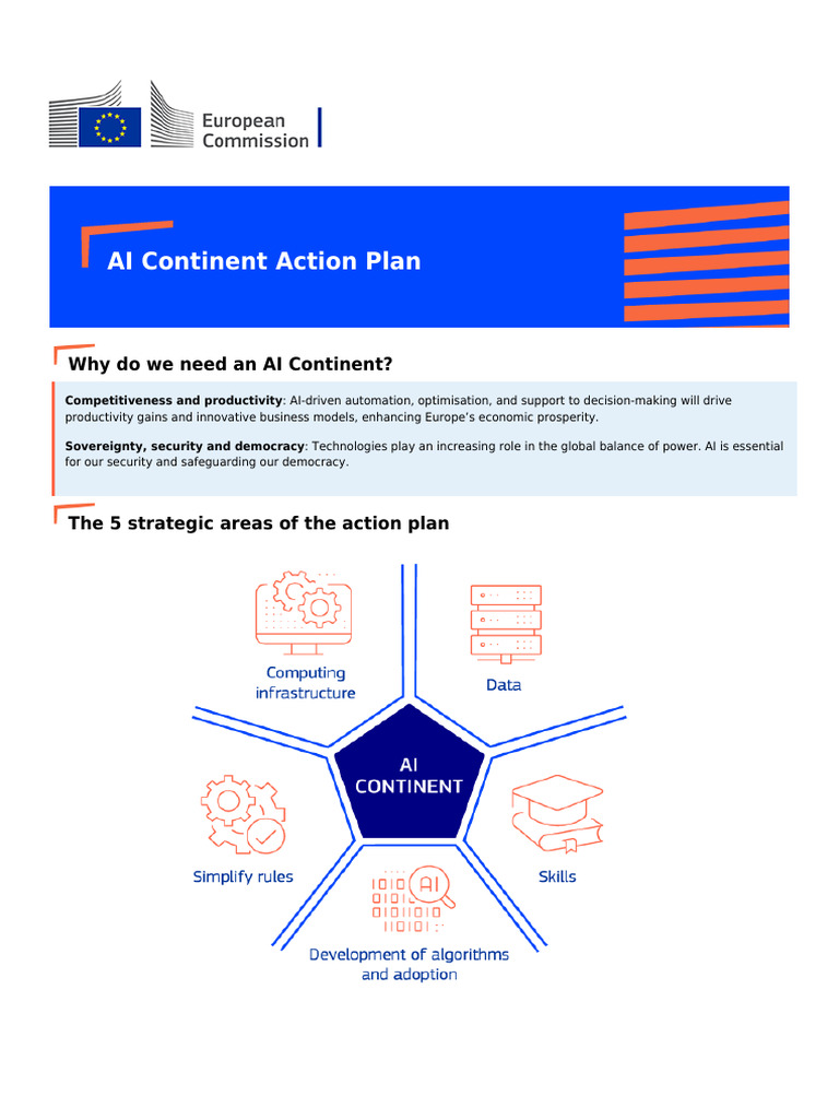 EU - AI Continent Action Plan | PDF | Artificial Intelligence ...