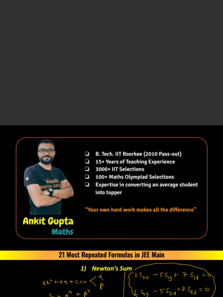 Math Most Important | PDF